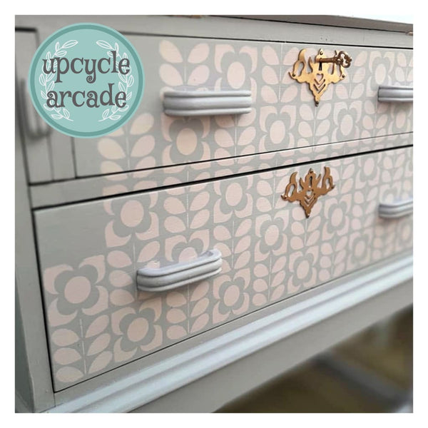 FLOWER & STEM A4 STENCIL – Lotties Vintage Home